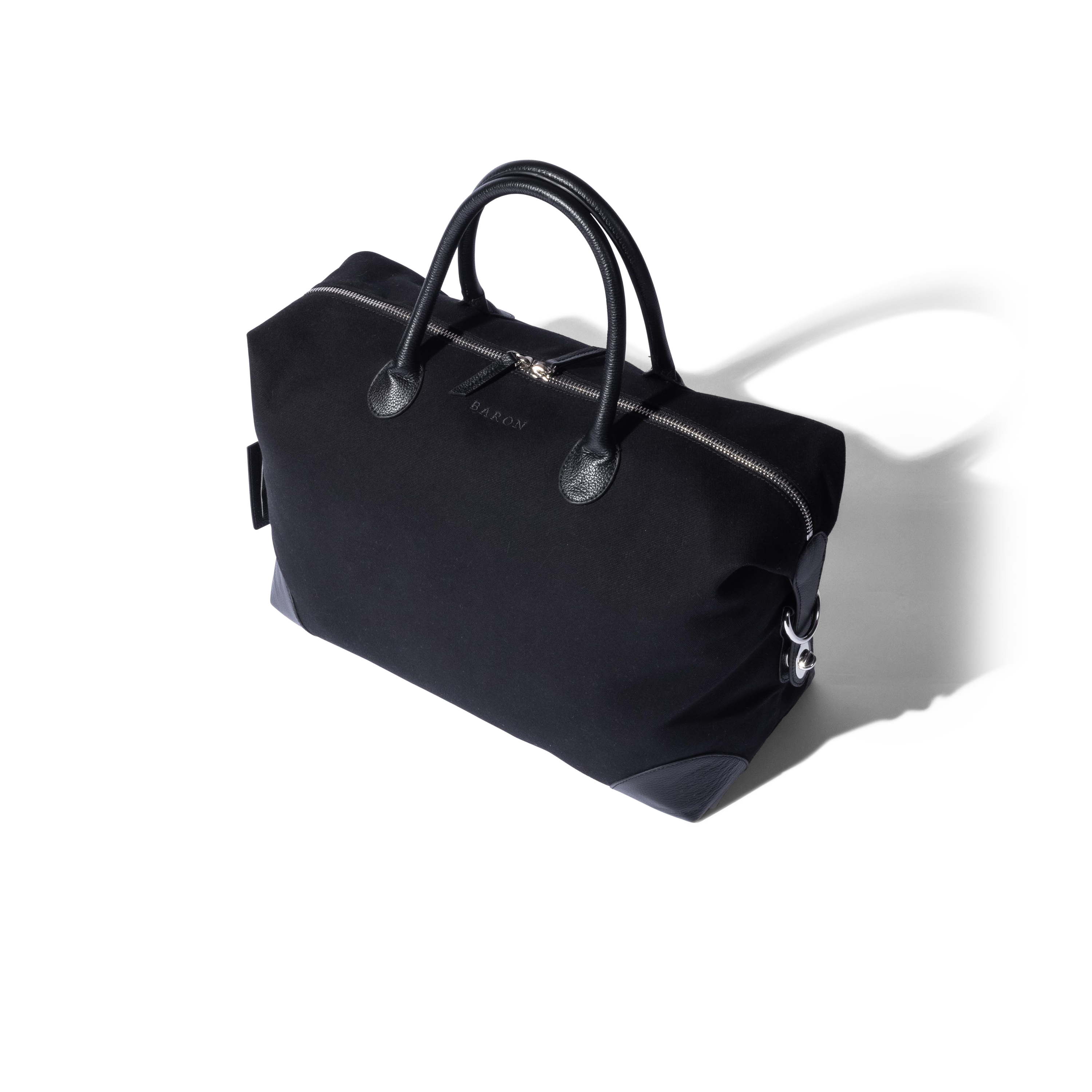 Small Weekend Bag in Black Canvas – Cad & The Dandy Savile Row